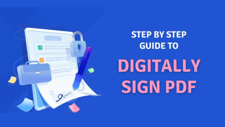 Step by Step Guide to Digitally Sign PDF Documents | PDF Auto Signer